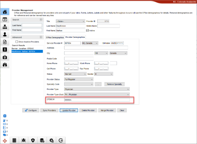 NS Billing Interface - Setup