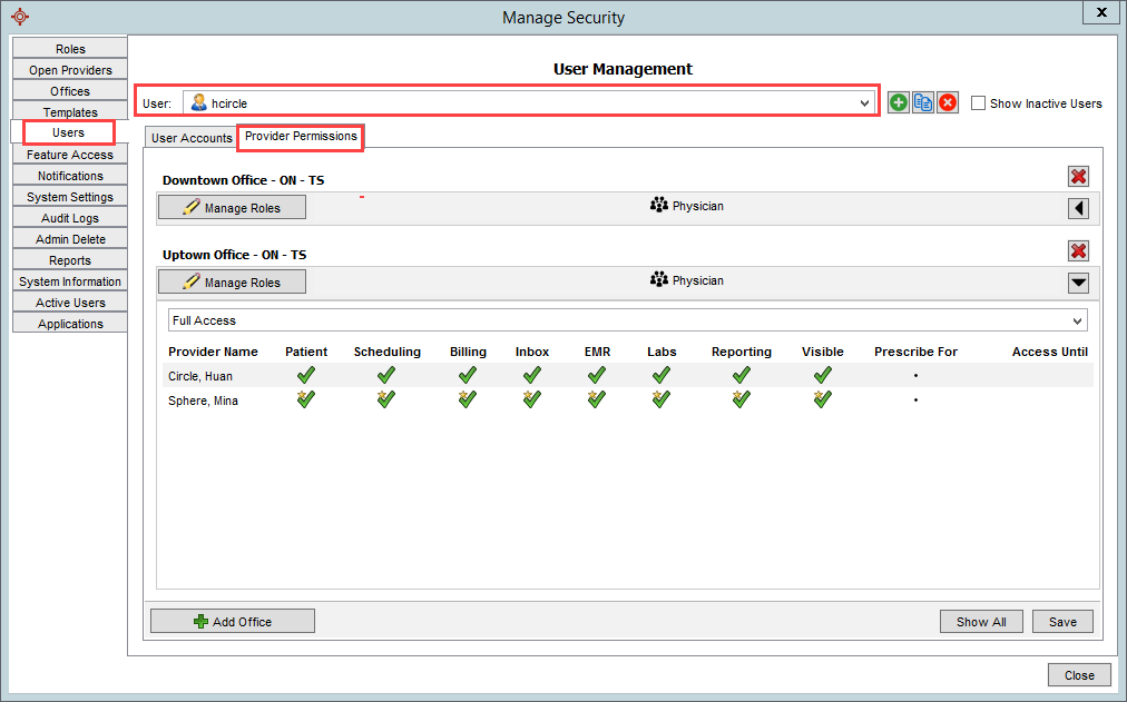 EMR - Built-In Reports