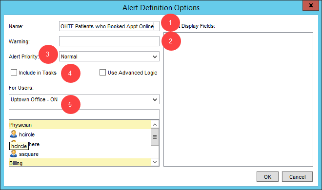 Query Builder (Alerts)