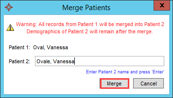 EMR - Merge Duplicate Patients