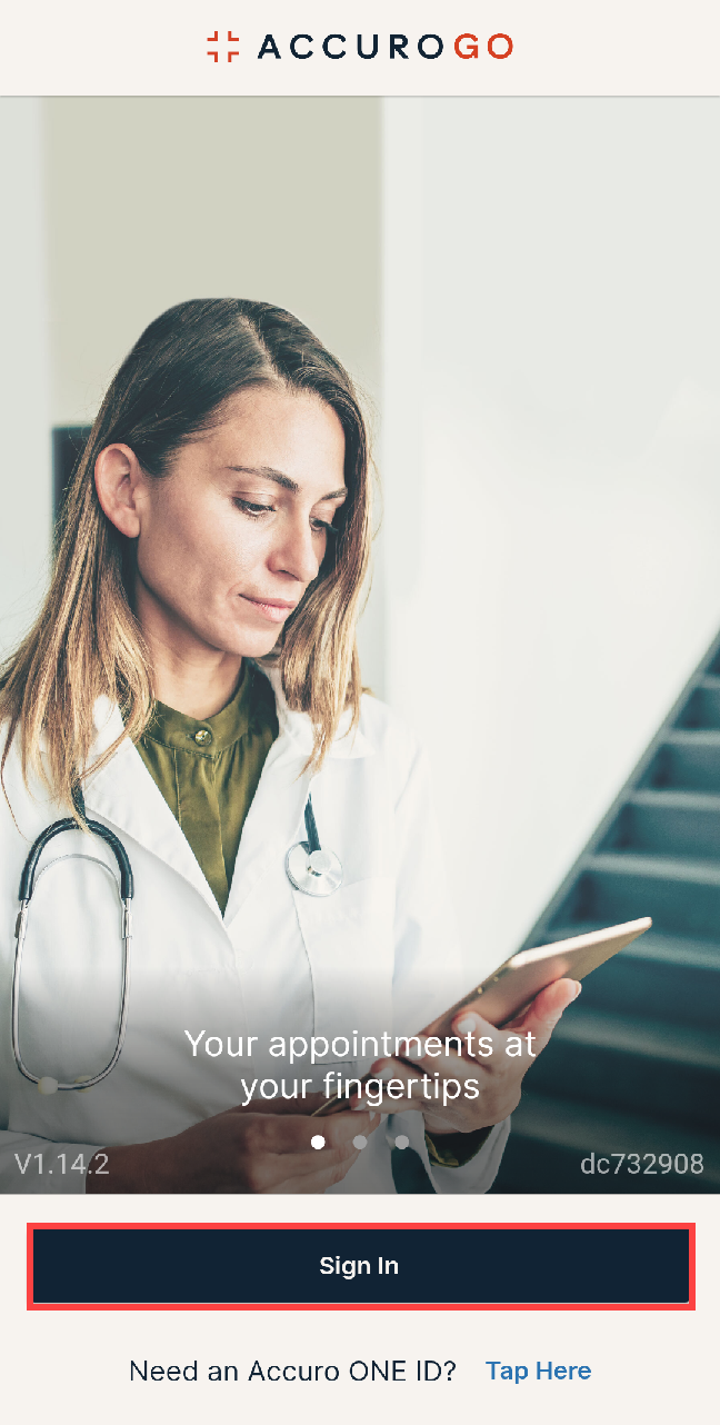 ACCUROgo - Getting Started