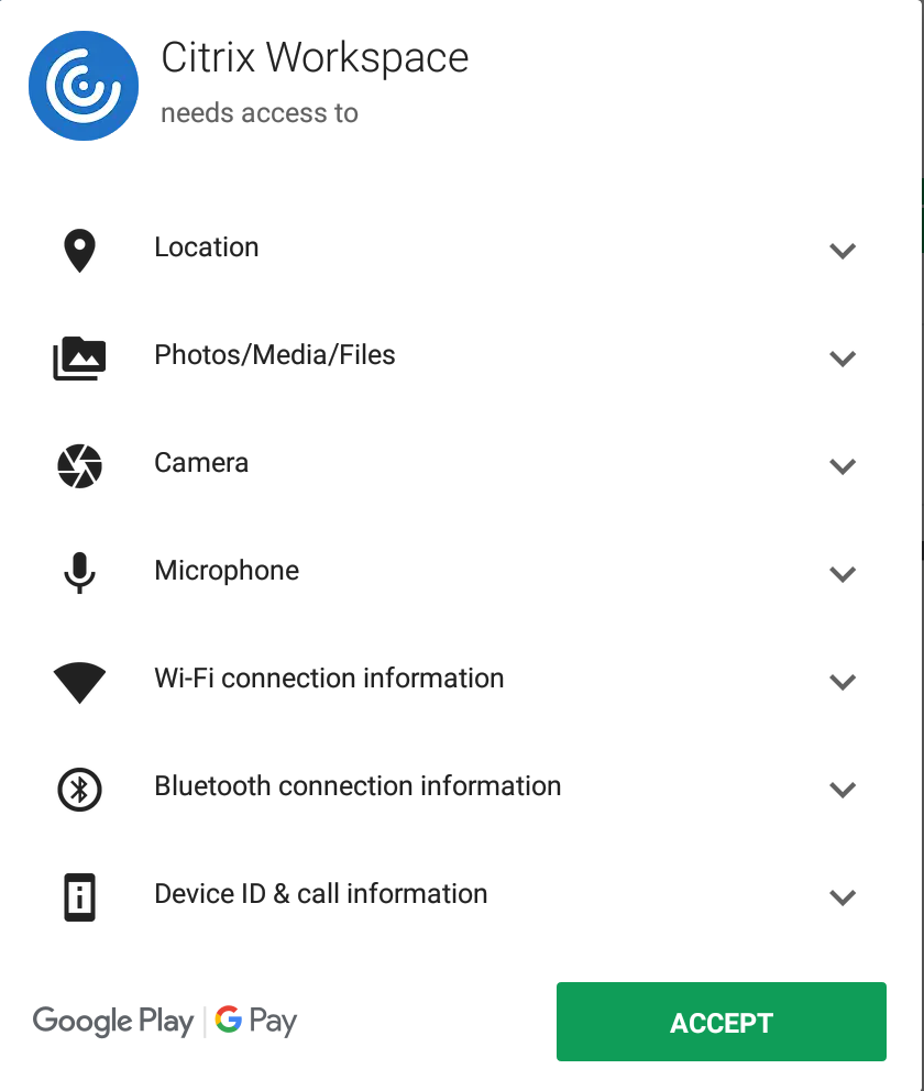 Install - Citrix Workspace for Android