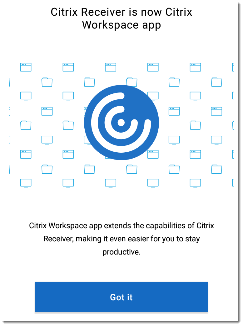 Install - Citrix Workspace for Android