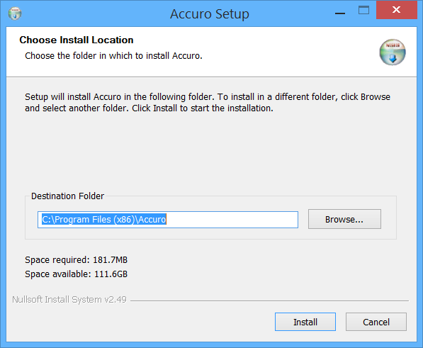 Install - Accuro on a Local Windows PC