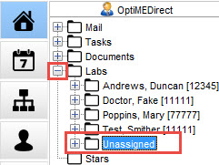 Labs - Checking the Unassigned Folder