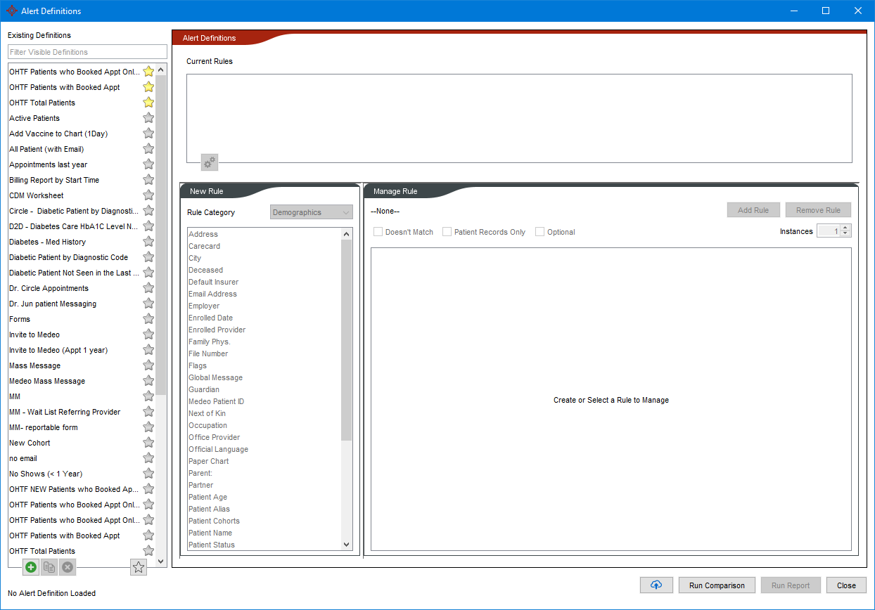 Query Builder (Alerts)