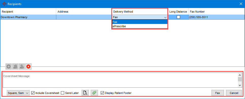 Accuro ePrescribe - Setup