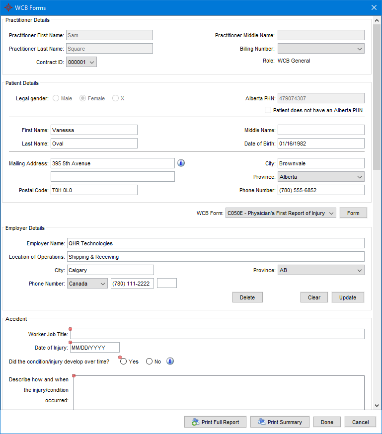 Claims - Alberta WCB Forms