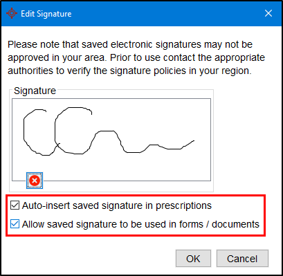 How to Add a Provider Signature
