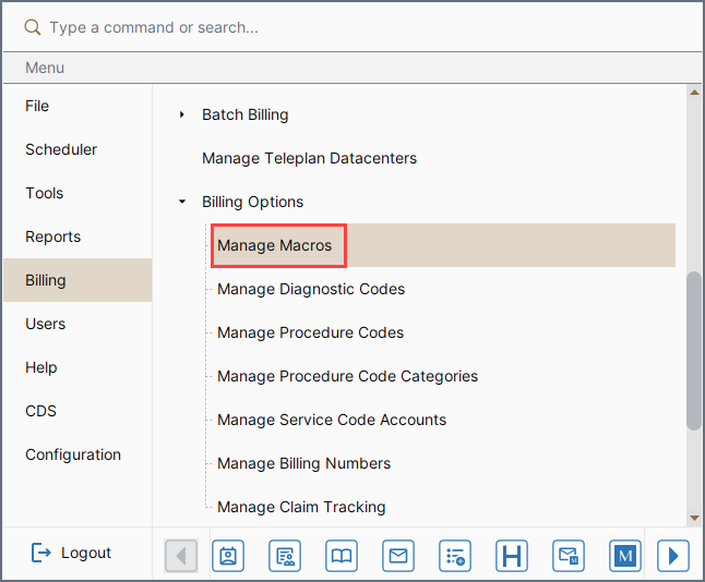 Claims - BC - Billing Macros