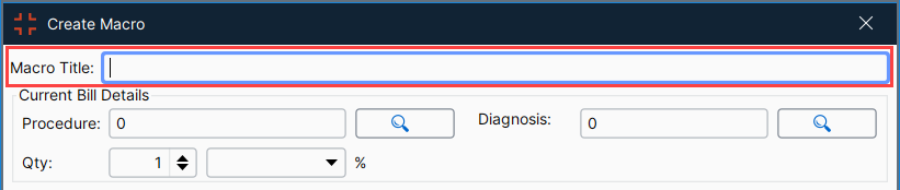Claims - BC - Billing Macros