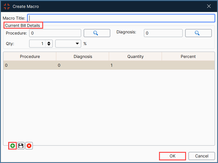 Claims - BC - Billing Macros