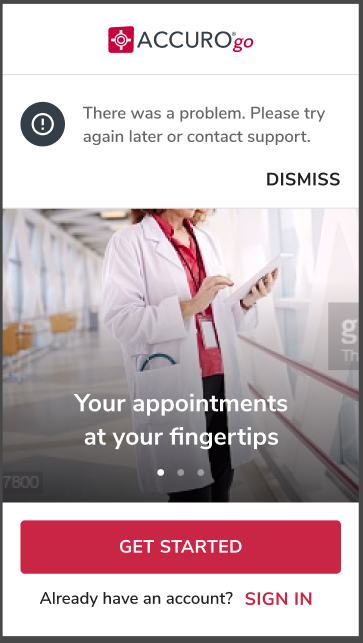 ACCUROgo - Troubleshooting