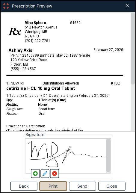 Prescription Management