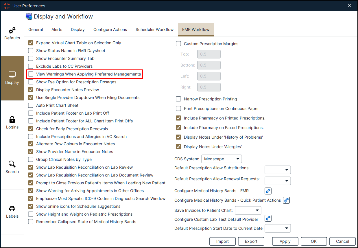 Prescription Management